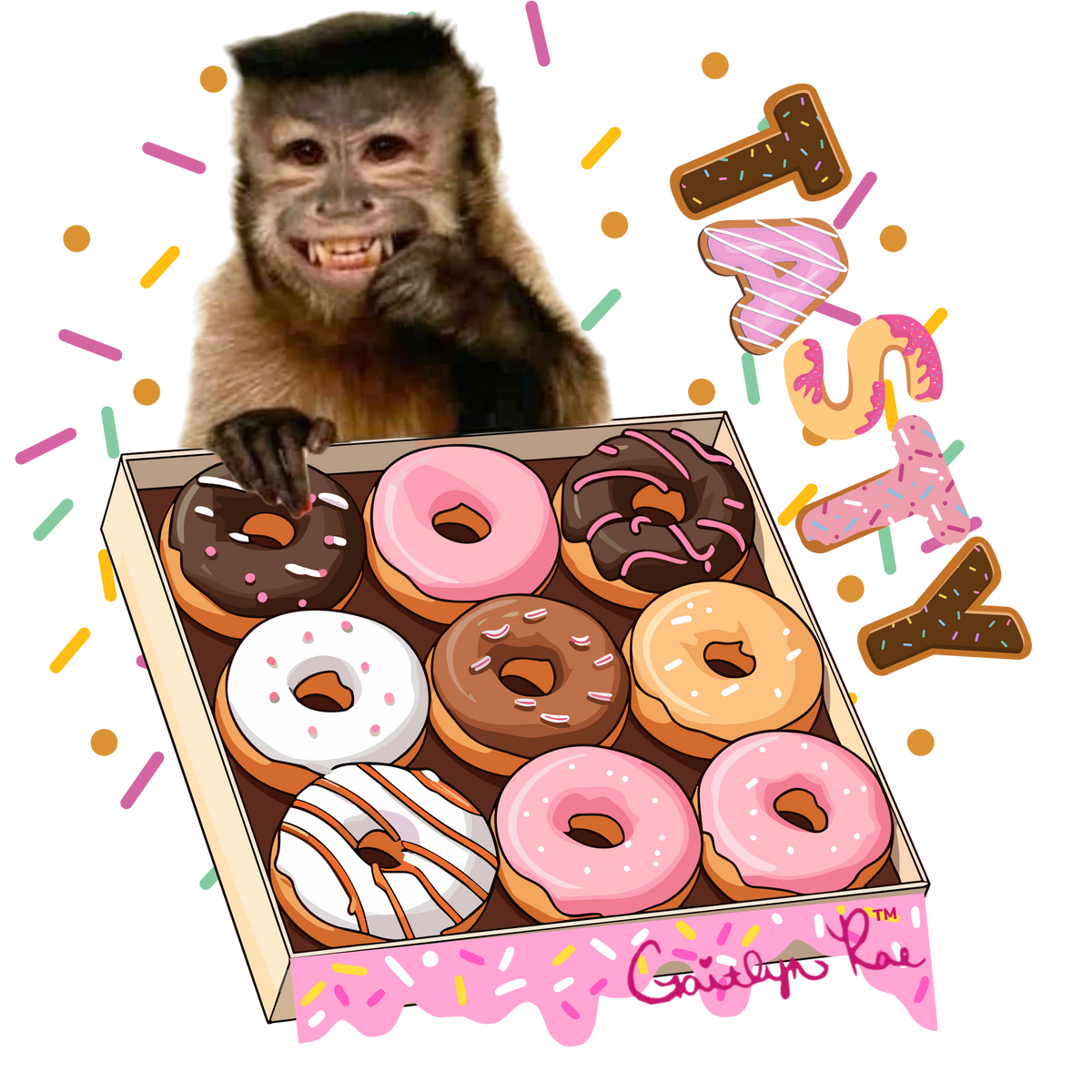 Gaitlyn Rae Tasty Donut Long Sleeve T-Shirt – GaitlynRaeGear