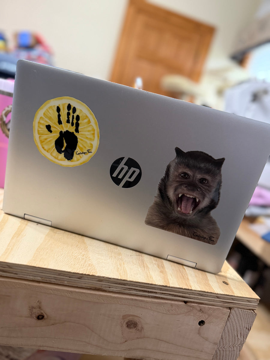 Gaitlyn Rae lemon UV Sticker – GaitlynRaeGear