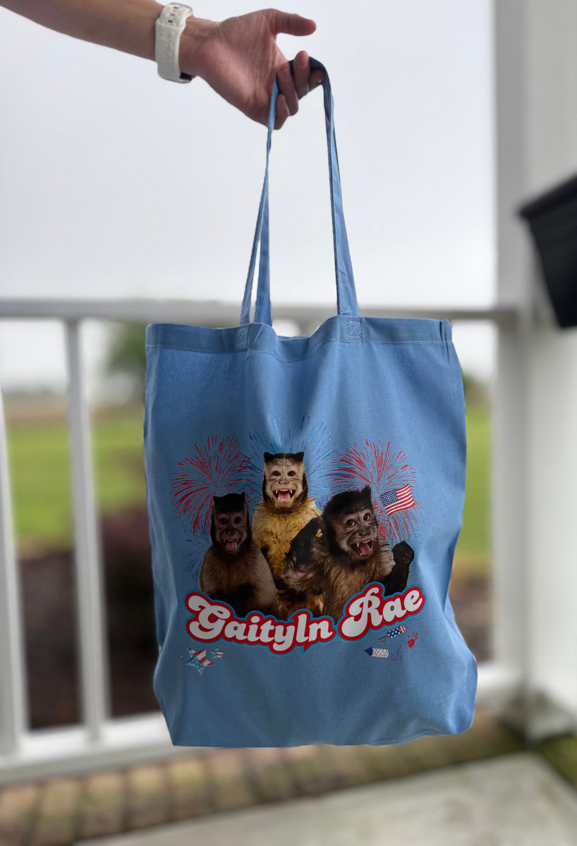 Gaitlyn Rae Patriotic Cotton Tote – GaitlynRaeGear