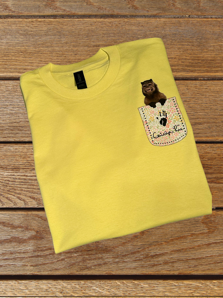 Gaitlyn Rae Springtime Floral Pocket Tee – GaitlynRaeGear